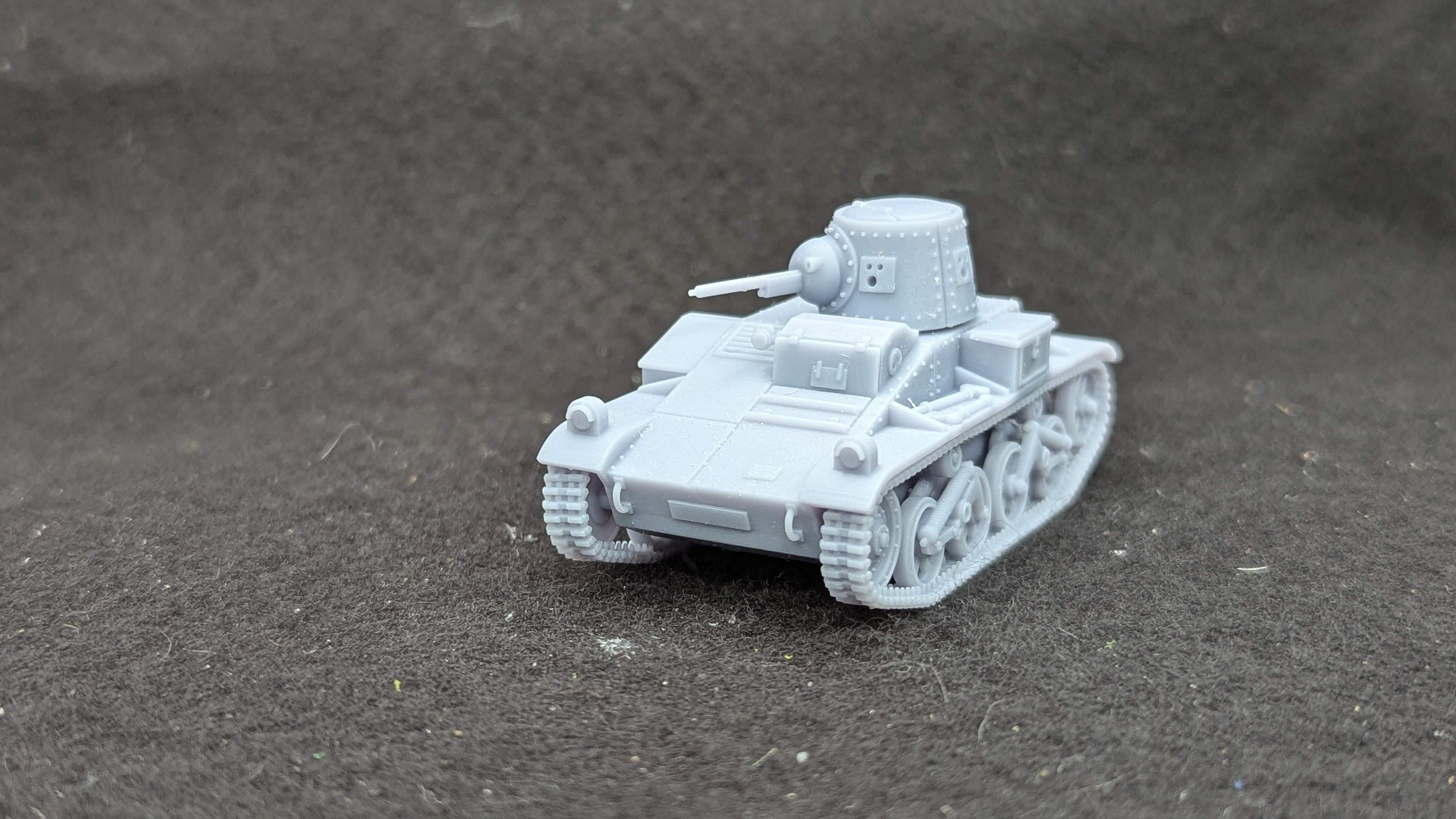 WWII Vickers Light Tank T-15 Belgium WW2 Interwar Various Scales Histo ...